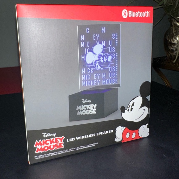 Portable Audio & Video | Mickey Mouse Led Wireless Bluetooth Speaker ...